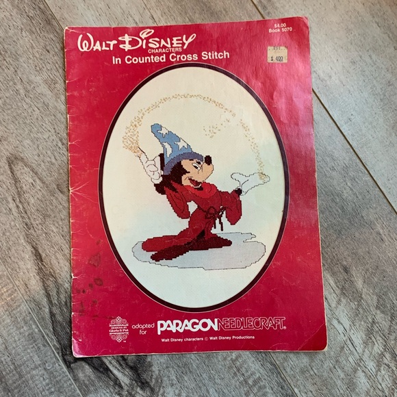 PARAGON | Art | Vintage Disney Cross Stitch Paragon 570 Characters Book ...